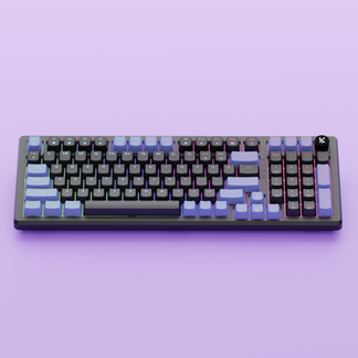 Hive Full-Size Black - Purple Wired Gaming Keyboard – Kreo