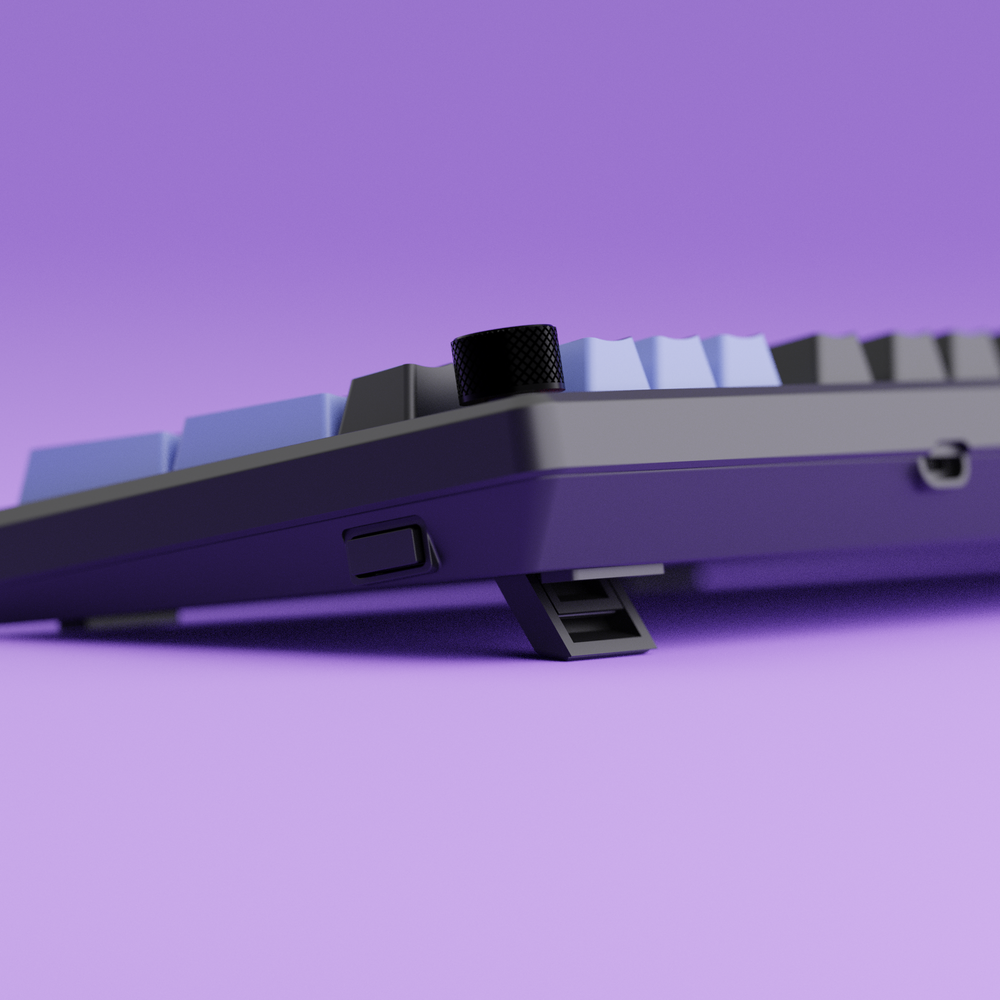 Hive Full-Size Black - Purple Wired Gaming Keyboard – Kreo