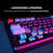 Hive Black - Purple Wired Gaming Keyboard