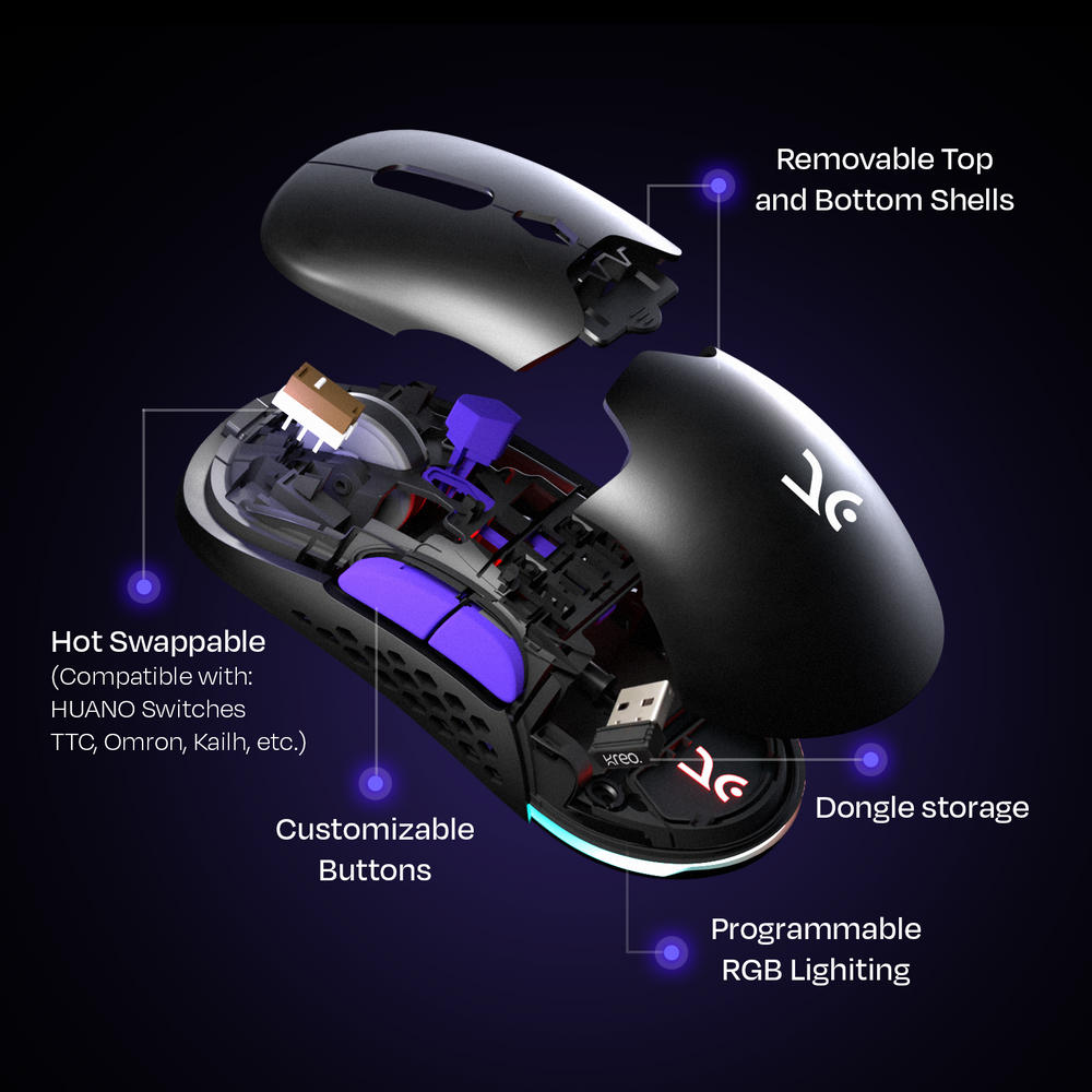 Chimera Wireless Gaming Mouse – Kreo