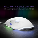 Hawk White Gaming Mouse (Hawk 2a)