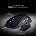 Ikarus Black 55g Wireless Gaming Mouse