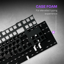 Hive Full-Size Black - Purple Wired Gaming Keyboard
