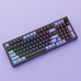 Hive98 Full-Size Black - Purple Wired Gaming Keyboard – Kreo