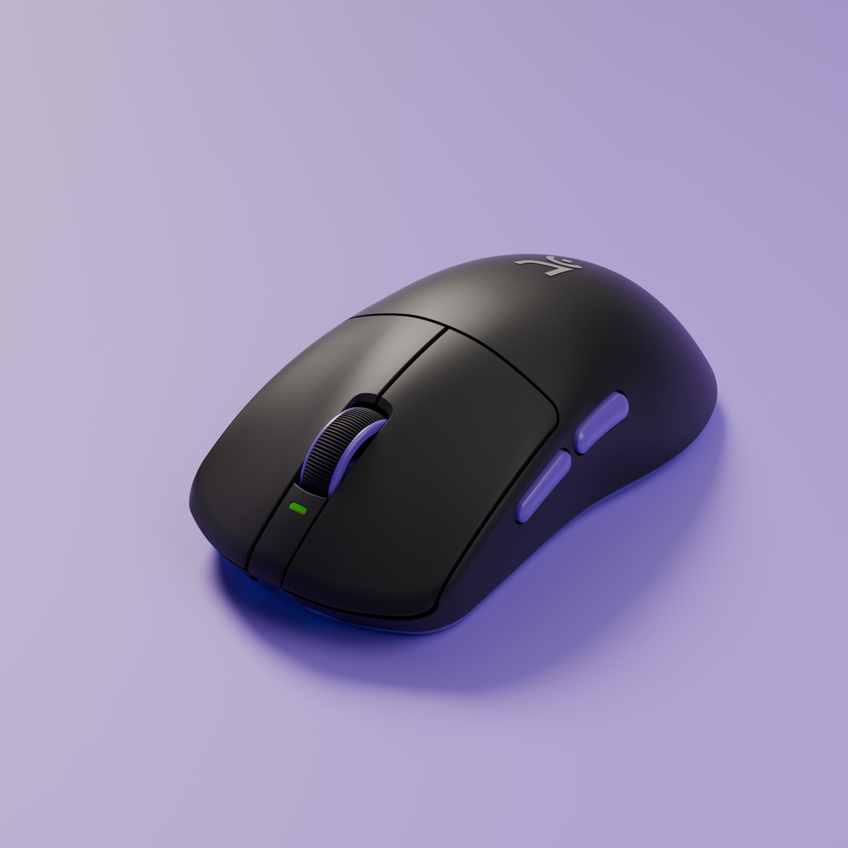 Ikarus Black 55g Wireless Gaming Mouse – Kreo