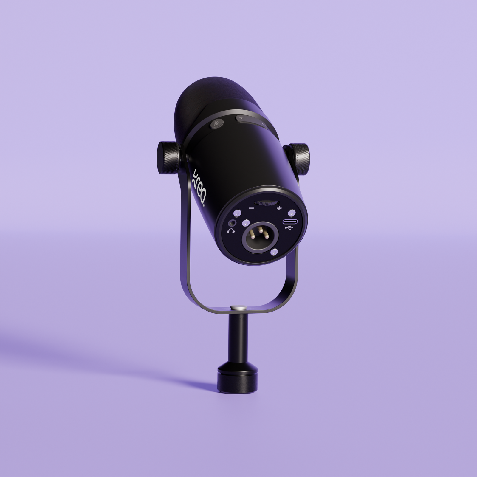 Kast Black Dynamic Mic + Rod Pro Boom Arm Combo – Kreo