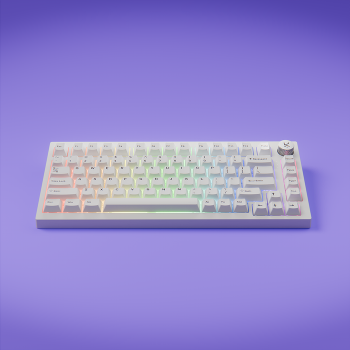 Swarm All White Wireless Gaming Keyboard – Kreo