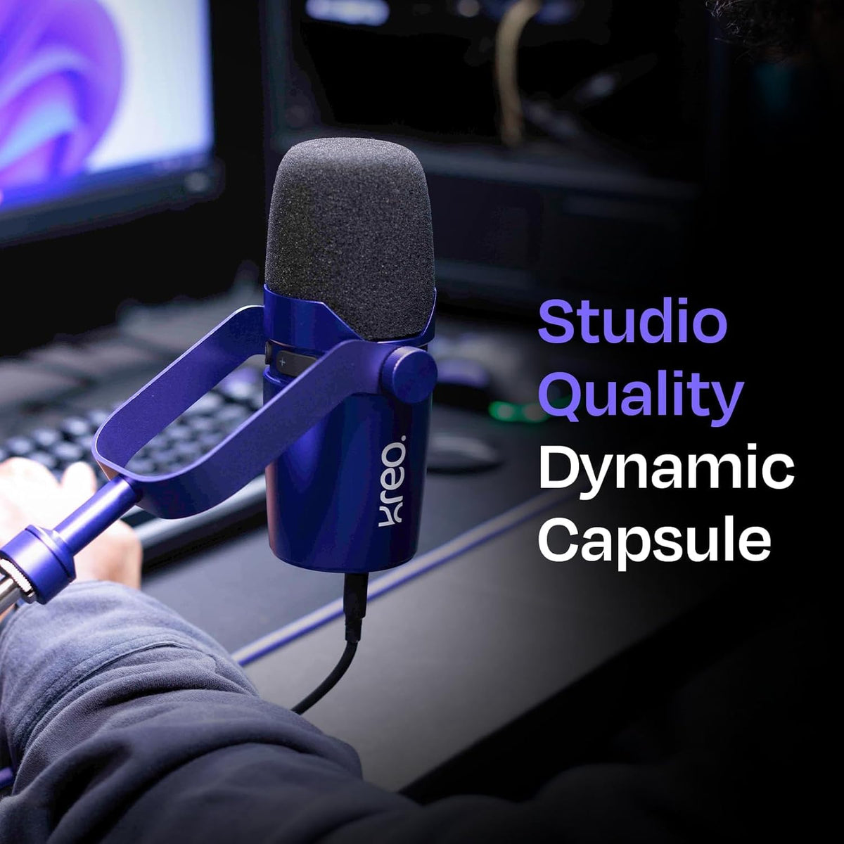 Kast Dynamic Mic + Rod Pro Boom Arm Combo – Kreo