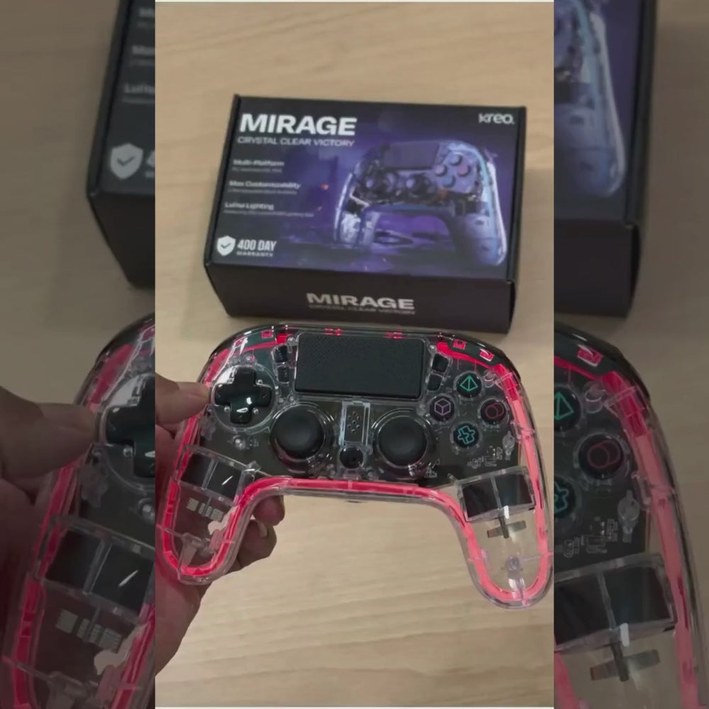 Mirage Wireless RGB Gaming Controller – Kreo