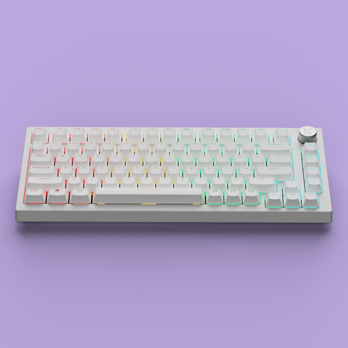 Swarm X All White Wireless Gaming Keyboard – Kreo